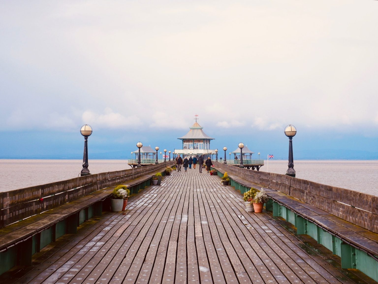 Clevedon, charmante kustplaats met Victoriaanse Pier in Somerset