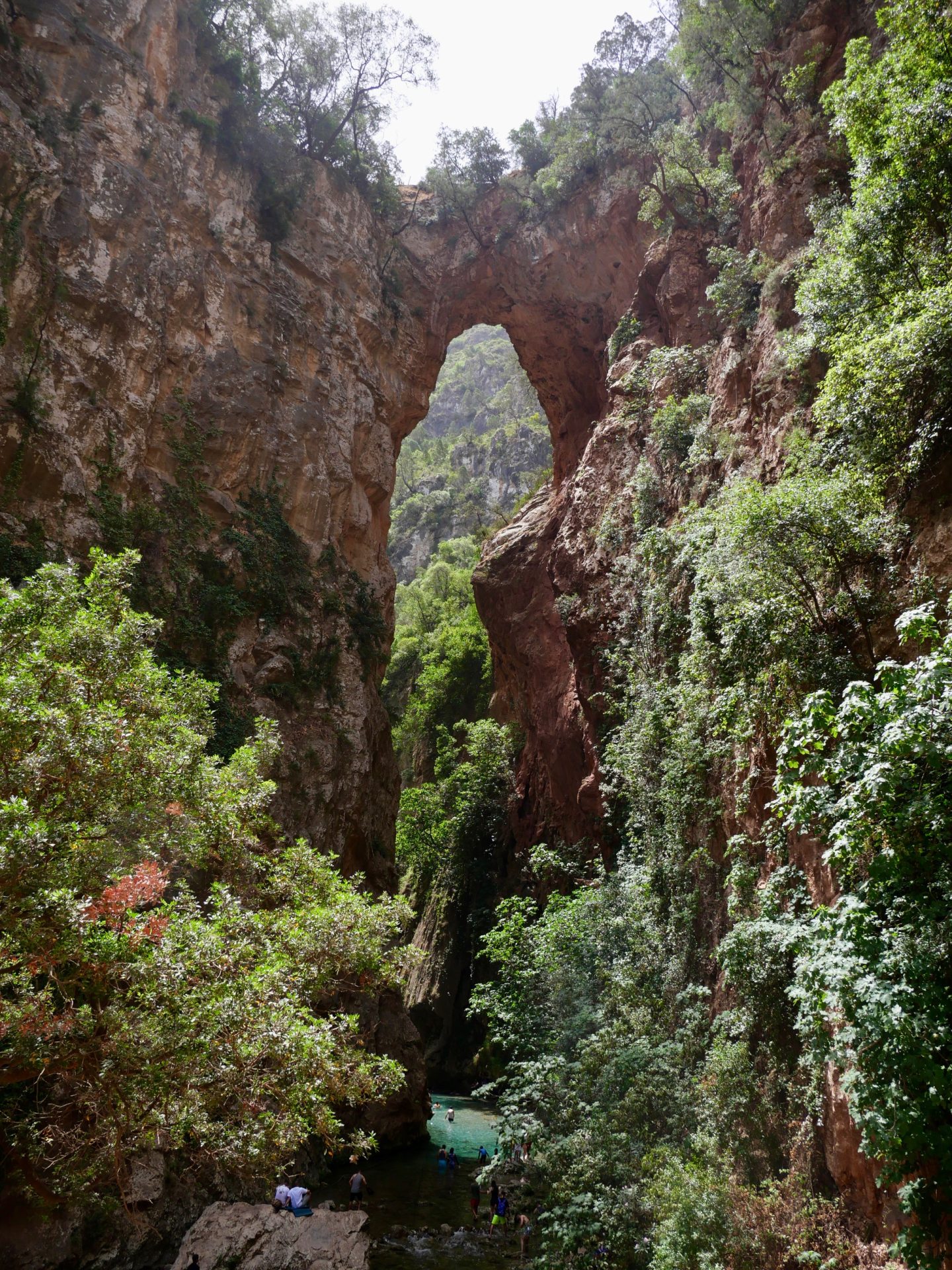 Wandeling naar God's Bridge in Akchour - Mooie plekken op aarde