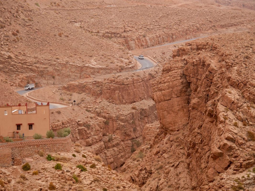 Dades kloof bij Boumalne in Marokko - Mooie plekken op aarde