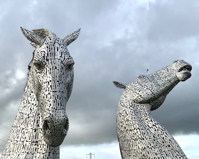 The Kelpies bij Falkirk, de grootste paardenbeelden ter wereld - Mooie ...